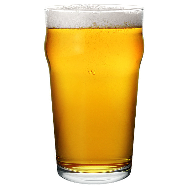 Nonic Pint Glasses Ce 20oz 568ml Conical Glass Pint Pints 568ml